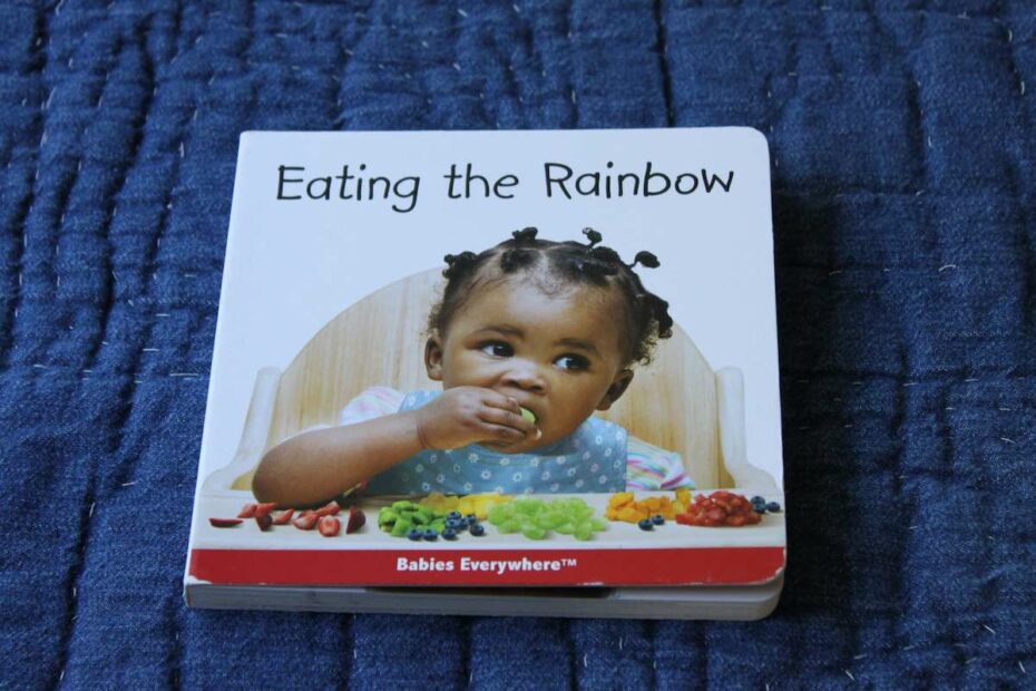 Montessori Baby Books - Food Edition (Great for Toddlers Too!)