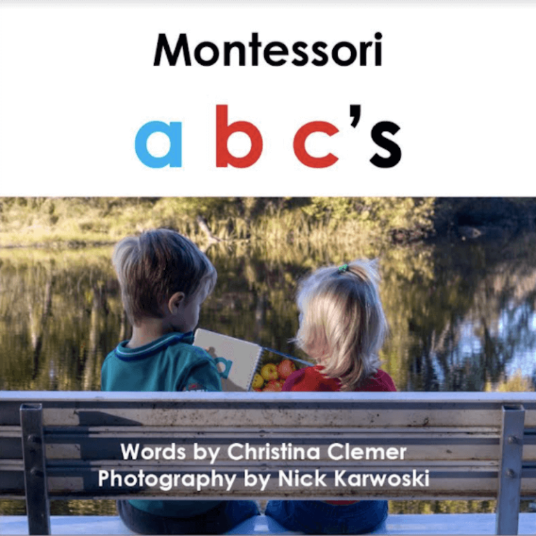 A Montessori Alphabet Book - All the Details! - Cursive Edition Too
