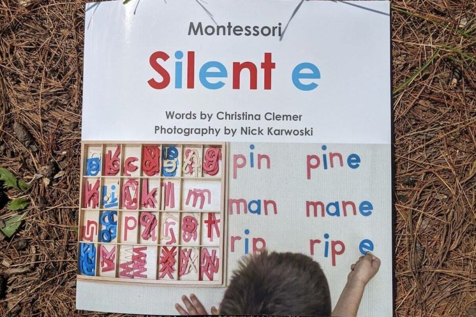 Montessori Kids Book - How to Teach Silent e Montessori Early Reader