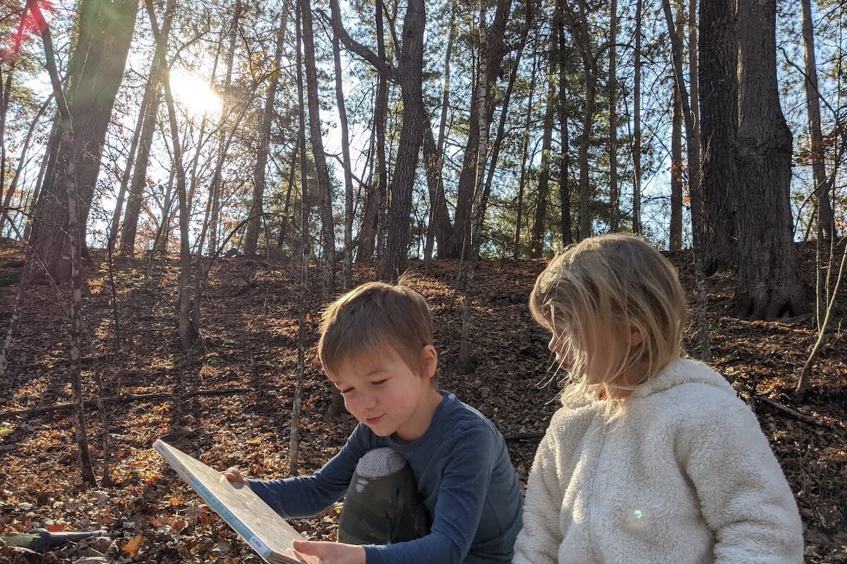 Montessori Homeschool Week 4 - Timelines, Outer Space and Doodling